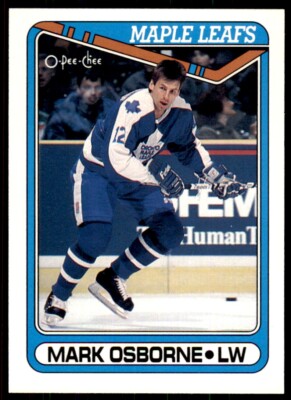 1990-91 O-Pee-Chee Mark Osborne . Toronto Maple Leafs #227 | eBay