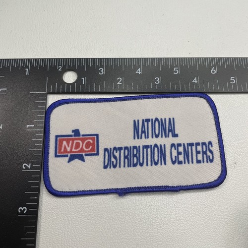 Vtg NDC NATIONAL DISTRIBUTION CENTERS Advertising Patch 00DT | eBay