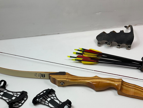 Conquest Sam Wha 1140 66inch @28 Wooden Recurve Bow & Archery ...