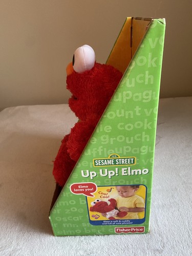 vintage UP UP! ELMO plush doll SESAME STREET nib | eBay