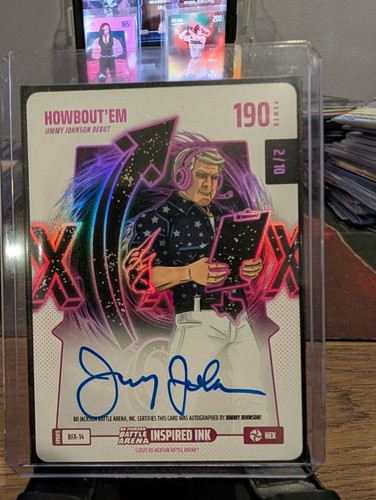 Bo Jackson Battle Arena Update INSPIRED INK Howbout'em Jimmy Johnson ...