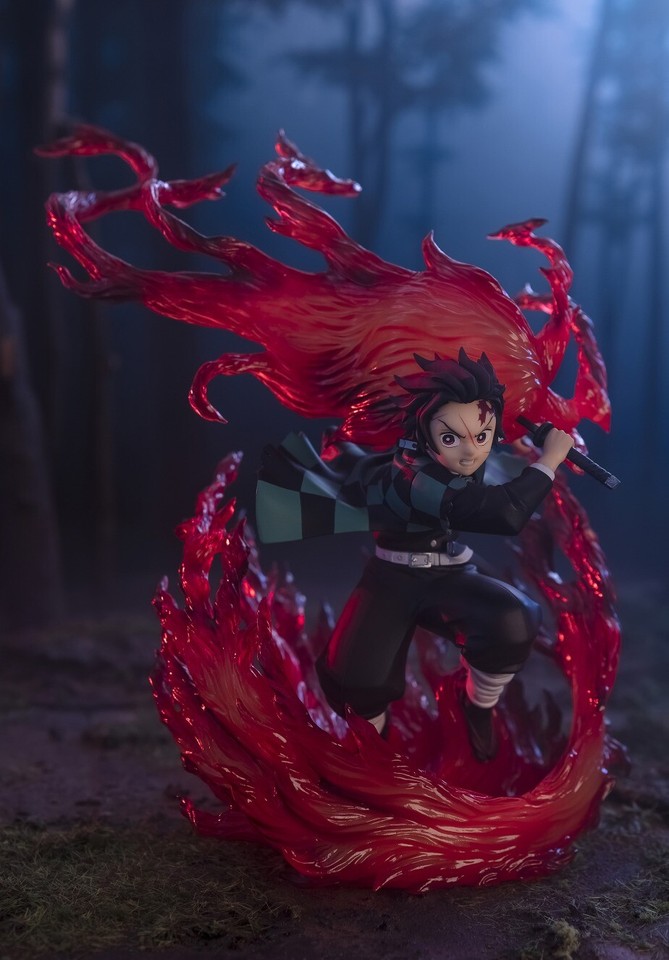 BANDAI Figurearts ZERO Demon Slayer Tanjiro Kamado Sun Breathing Figure ...
