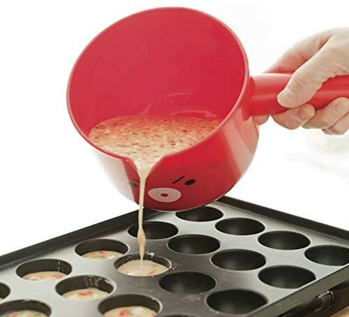 Kai JAPANESE TAKOYAKI cooking pick & oil Spreader & Flour bowl set new ...