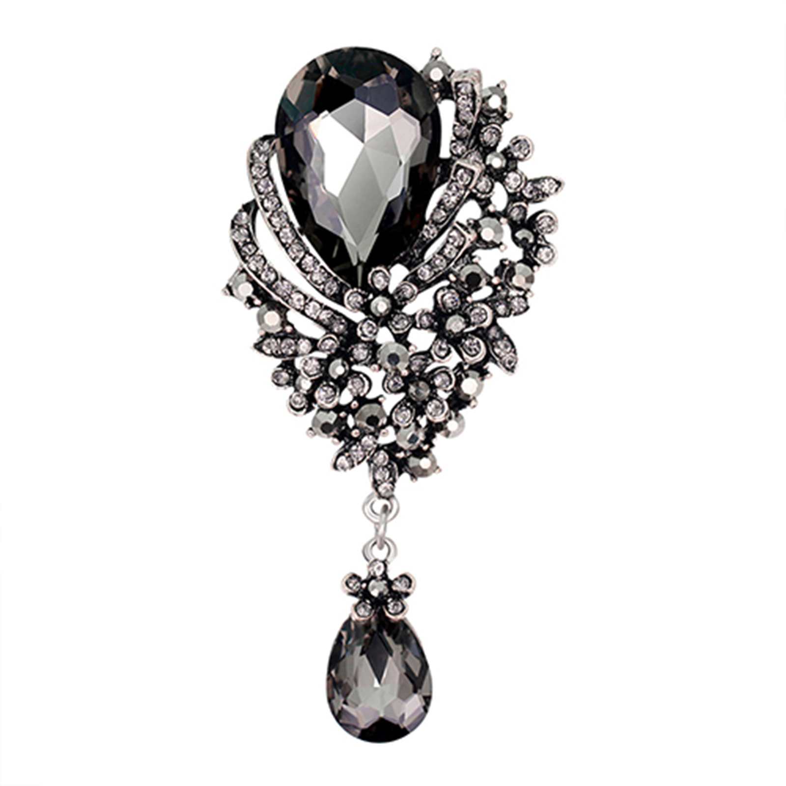 Bouquet Brooch Stylish All-matching Rhinestone Brooch Jewelry Durable ...