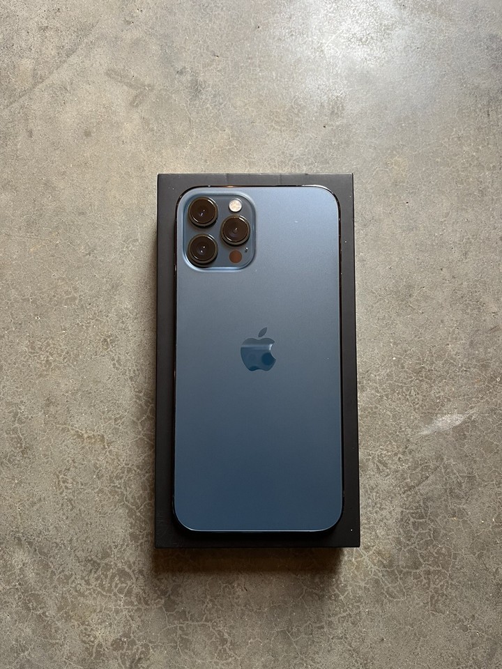 Apple iPhone 12 Pro Max - 512GB Unlocked Pacific Blue | eBay