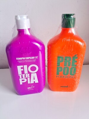 Progressive Fioterapia 500ml + Powerful Pre Poo Mask 500ml - Hair ...