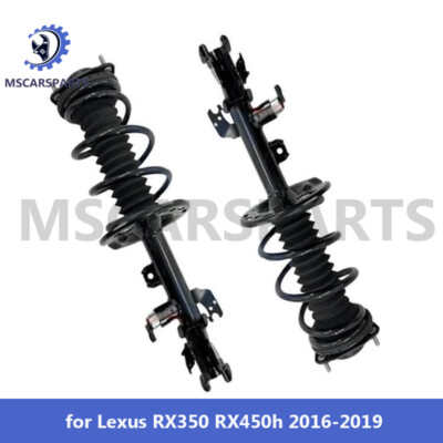 Front L+R Shock Struts w/Adaptive Sensor Fit Lexus RX350 RX450h ...