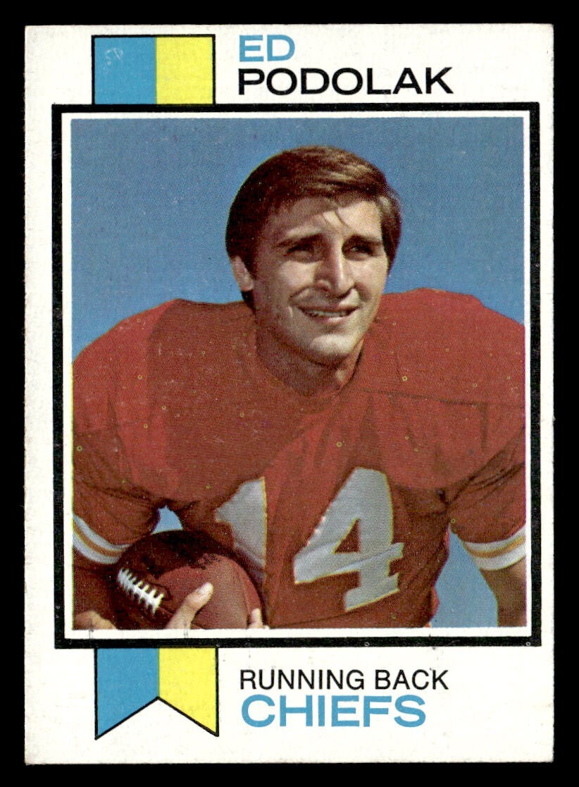 Ed Podolak 1973 Topps Card #373 Kansas City Chiefs | eBay