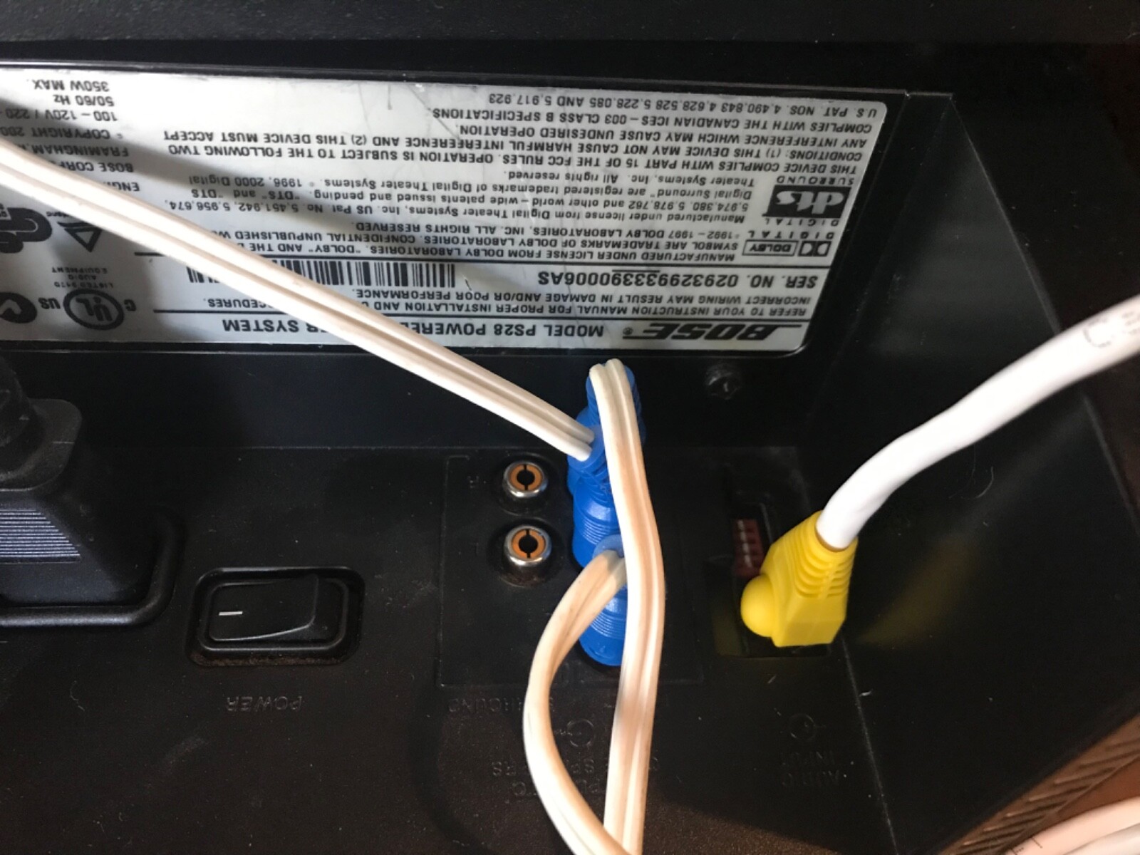 Mini DIN to RJ45 cable for Bose lifestyle AV18 AV28 AV38 AV48 PS28 PS38 ...