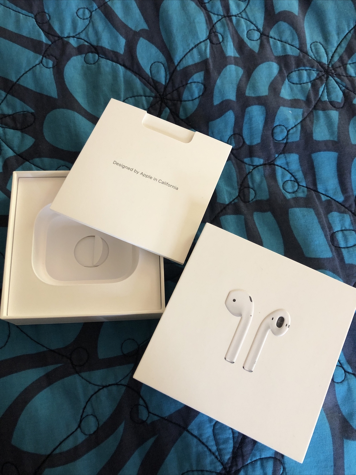 Orig. Replacement BOX ONLY Apple Air Pods Wireless Earbuds Empty Box ...