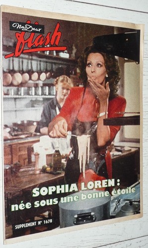 NOUS DEUX FLASH N°1678 1979 SOPHIA LOREN NOAH TOMLIN TUNIQUES BLEUES ...