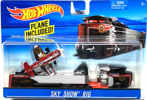Hot Wheels Racing Rigs Haulers Transport BIG SKY RIG Plus Airplane ...