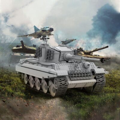 1/16 RC King Tiger Tank Model Dynamic Version/2329 Bricks MOC-130474 ...