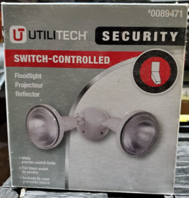 Utilitech 3 Head Led Flood Light Good Earth Lighting LED Motion