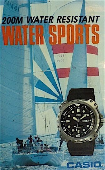 PRICE REDUCED!! Vintage Casio Divers Watch MD-703-1AV 200M | eBay