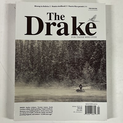 The Drake Magazine For Those Who Fish April Winter 2022-23 Issue 04 | eBay