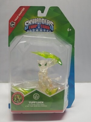 NIB Crystal Clear Tuff Luck Variant RARE! ERROR! Skylanders Trap Team-Defective | eBay
