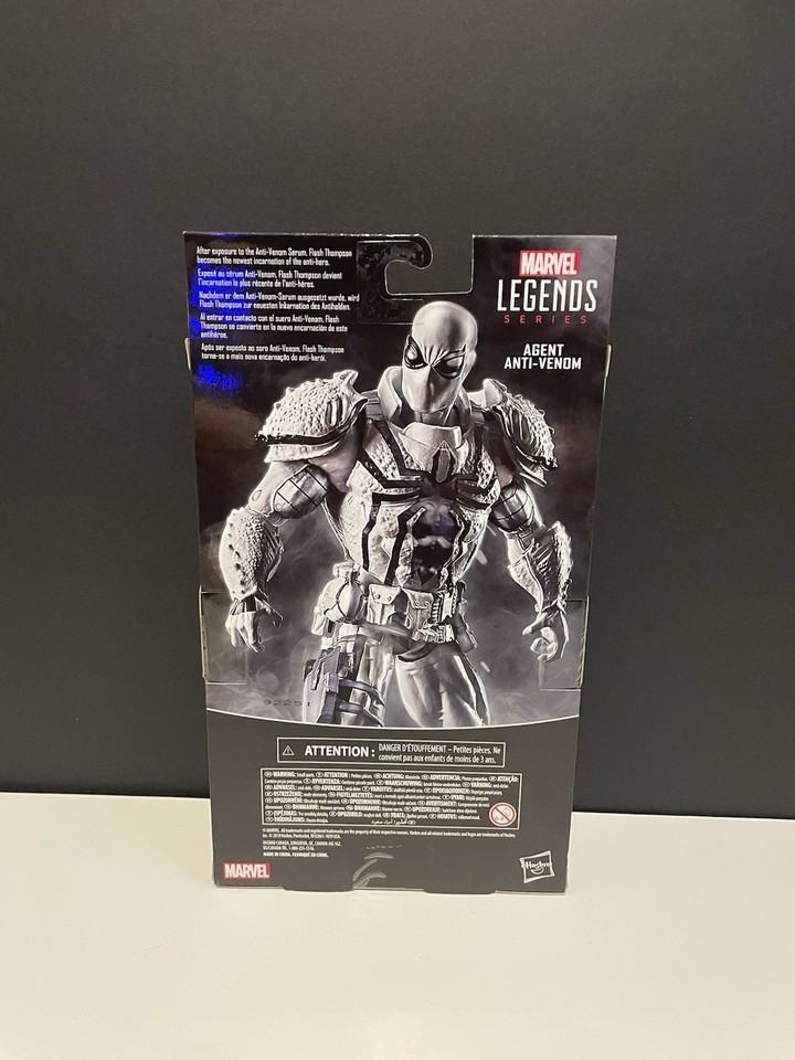 Agent Anti Venom Marvel Legends - Hasbro - Spider-Man- Brand New! | eBay