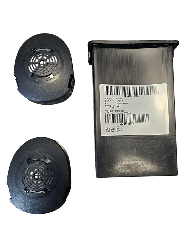 NEW SEALED Avon M50/M61 Gas Mask Filters 2022 INSPECTION | eBay