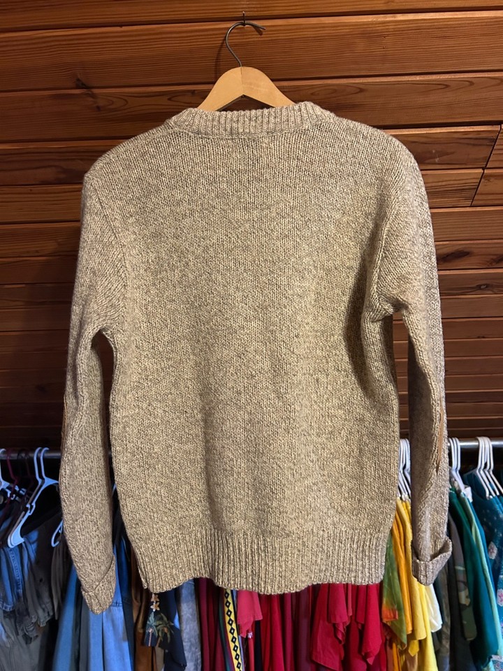 Vtg CAMBRIDGE DRY GOODS Sweater Men's XL British Ragg Wool Shawl Neck ...