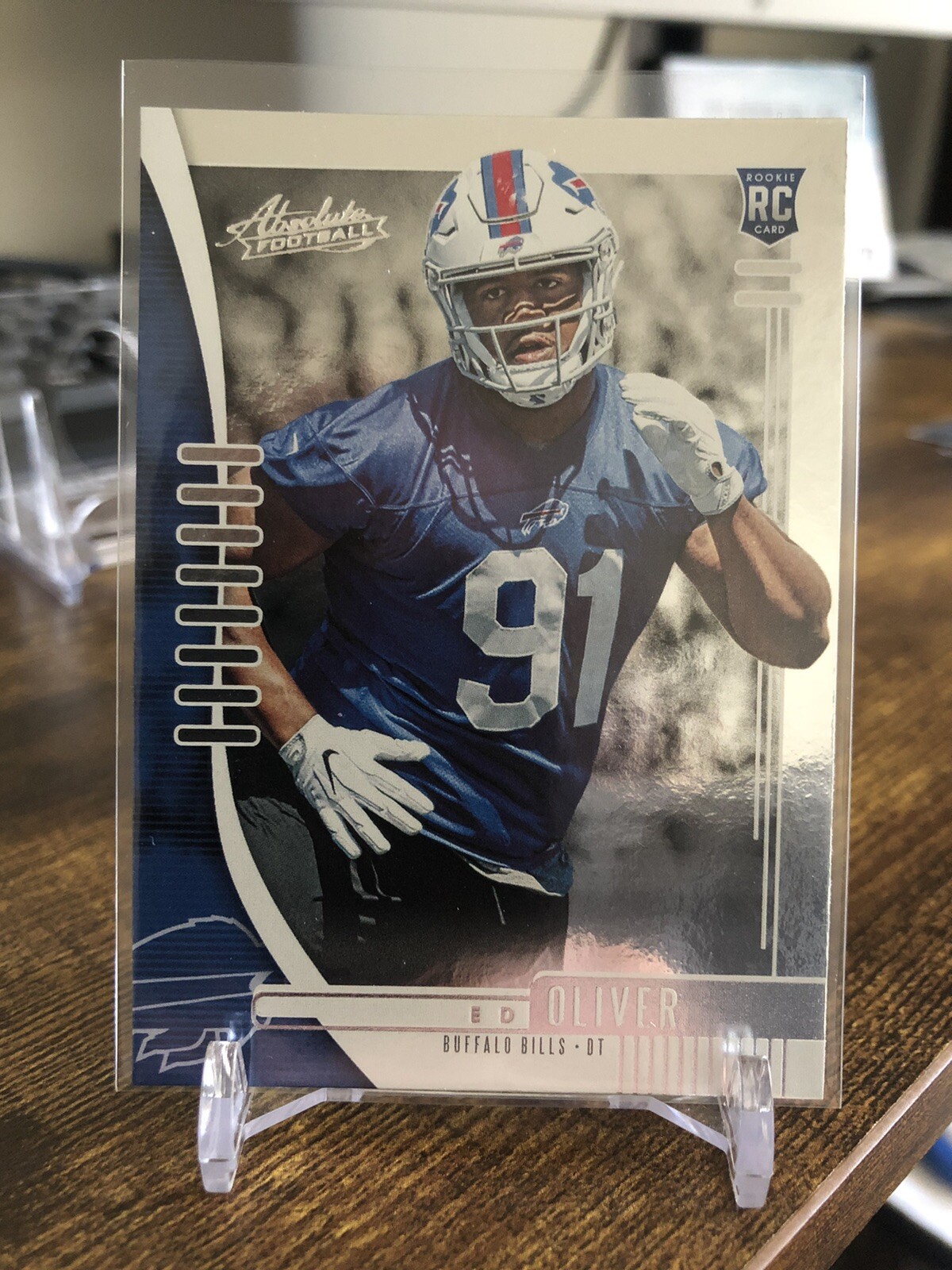 2019+Panini+Absolute+-+Rookie+%23144+Ed+Oliver+%28RC%29 for sale online ...