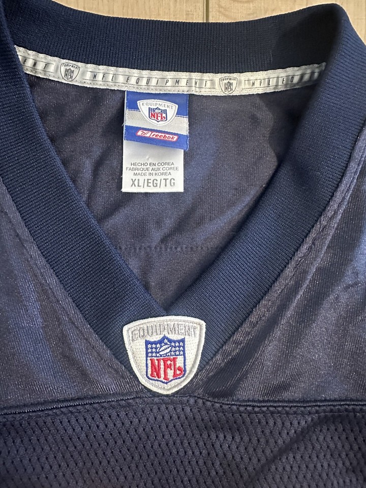 Vintage Reebok On Field NFL Equipment Brian Urlacher Chicago Bears ...