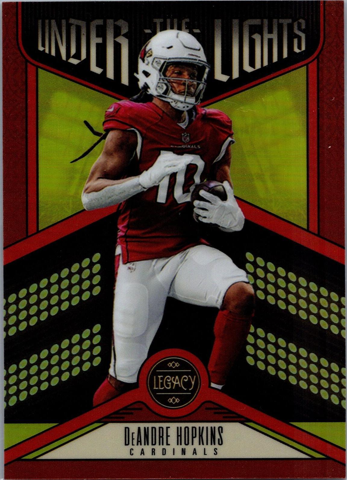 2021 Panini Legacy - Under the Lights DeAndre Hopkins #UL-DHO Ruby /50 ...