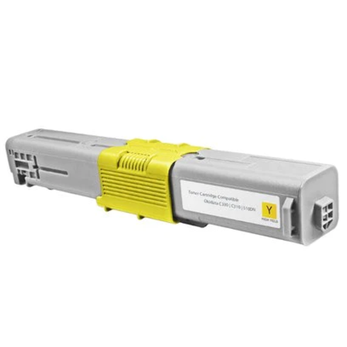 TONER C310 JAUNE COMPATIBLE POUR OKI C310 C530 C330 MC351 MC561 ...