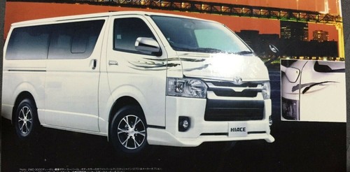 Custom designed graphics for Toyota Hiace Reguce ace KDH Decal Sticker ...