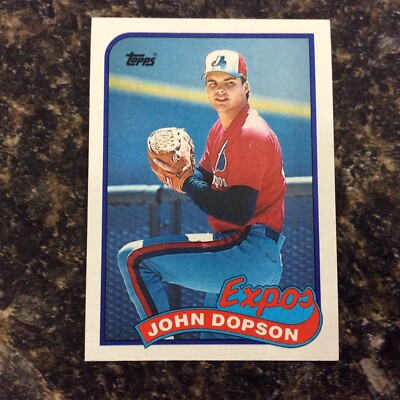 1989 Topps #251 John Dopson Montreal Expos | eBay