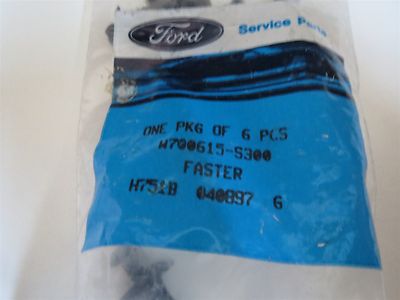 NEW 2000 - 2005 FORD FOCUS QUARTER PANEL MOLDING SHIELD TRIM CLIPS ...