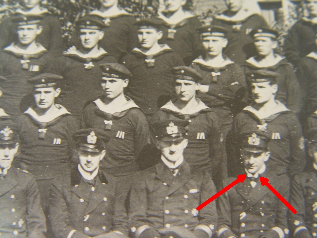 115539: Foto Uboot-Besatzung, Max Valentiner, Hellmuth von Ruckteschell ...