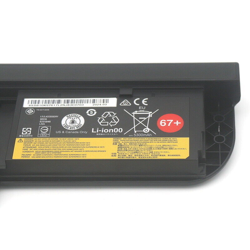 X230T 67+ Battery for Lenovo ThinkPad X220 Tablet X220T X230 Tablet ...