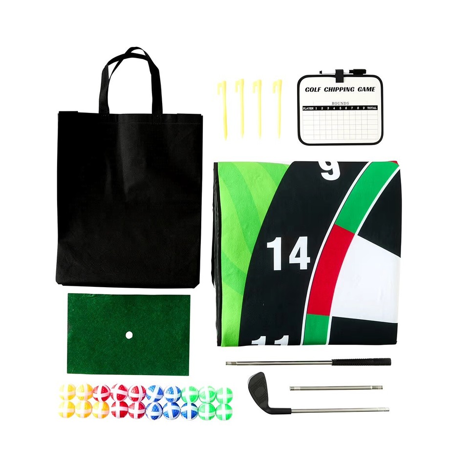 Sticky Golf Pro 2.0 Game Set: Portable Golf Chipping Game with Hitting ...