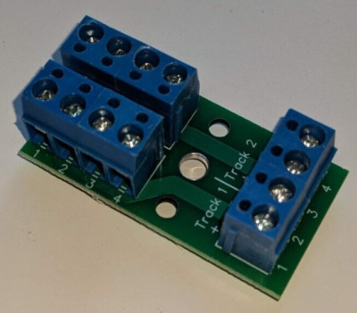 4 Way Power Bus Dropper Wire Connector Splitter Dual 2 Track ...