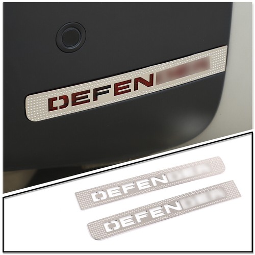 For 20-22 Land Rover Defender 90 110 Stainless Steel Rear Fog Light ...