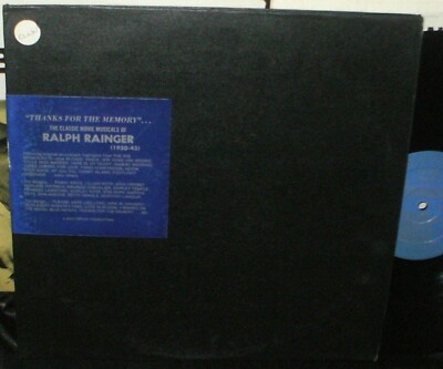 Classic Movie Musicals Of Ralph Rainger PRIVATE JJA LP SET Marlene ...