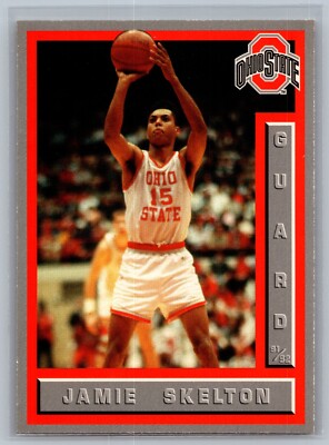 1991-92 Ohio State Buckeyes Basketball Jamie Skelton | eBay