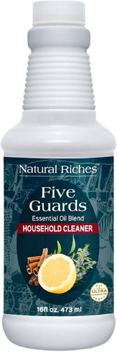 Five Guards Natural Essential Oil Cleaner 32oz | French Thieves Blend ...