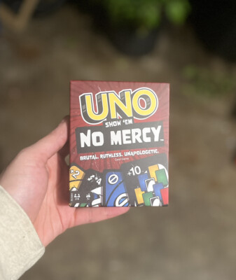 SEALED! New! SOLD OUT! UNO Show Em No Mercy TikTok Card Game SHIPS FAST ...