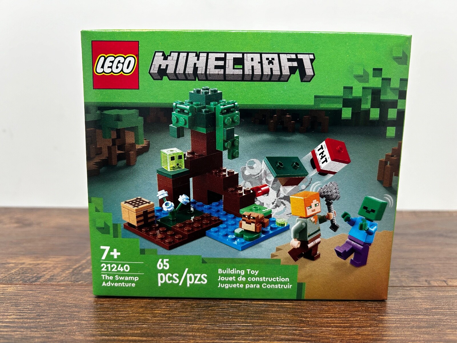 LEGO Minecraft the Swamp Adventure 21240 Building Toy Set 2023 NIB | eBay