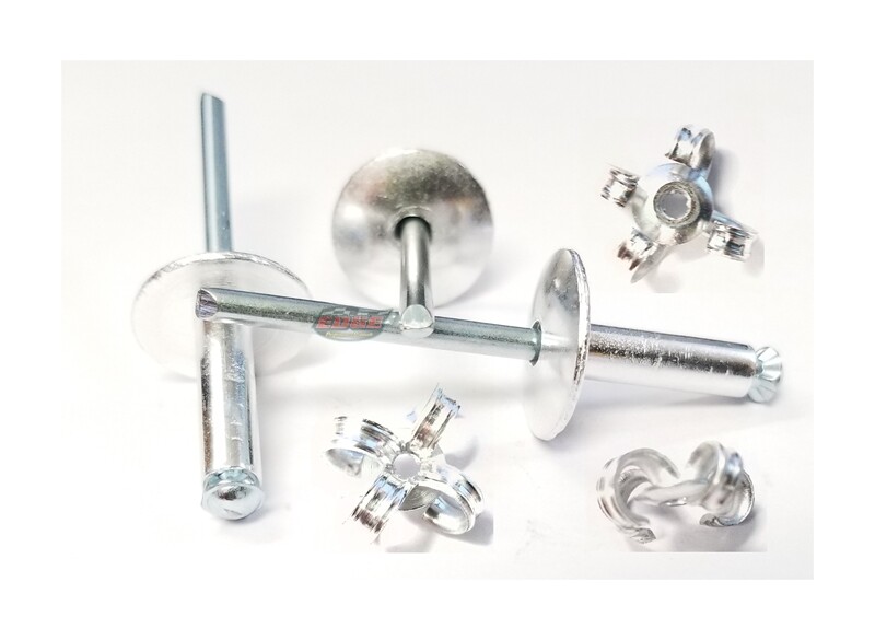Mill 3/16" Rivet Large Head Exploding Banana Peel Aluminum Pop Rivets ...