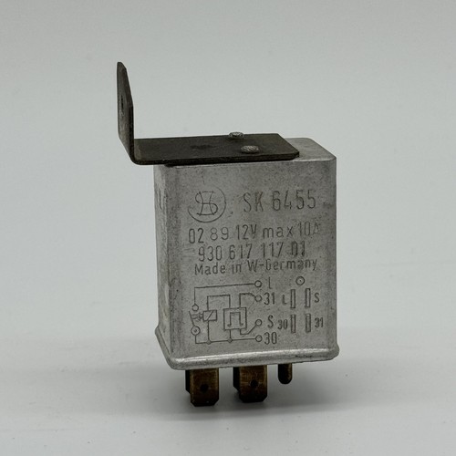 Porsche 911 930 Ignition Cut Off Fuel Shutoff Relay 930 617 117 01 | eBay