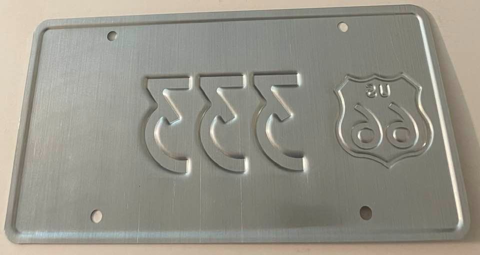 2006 ALPCA Ontario California Booster License Plate 333 Good Numbers ...