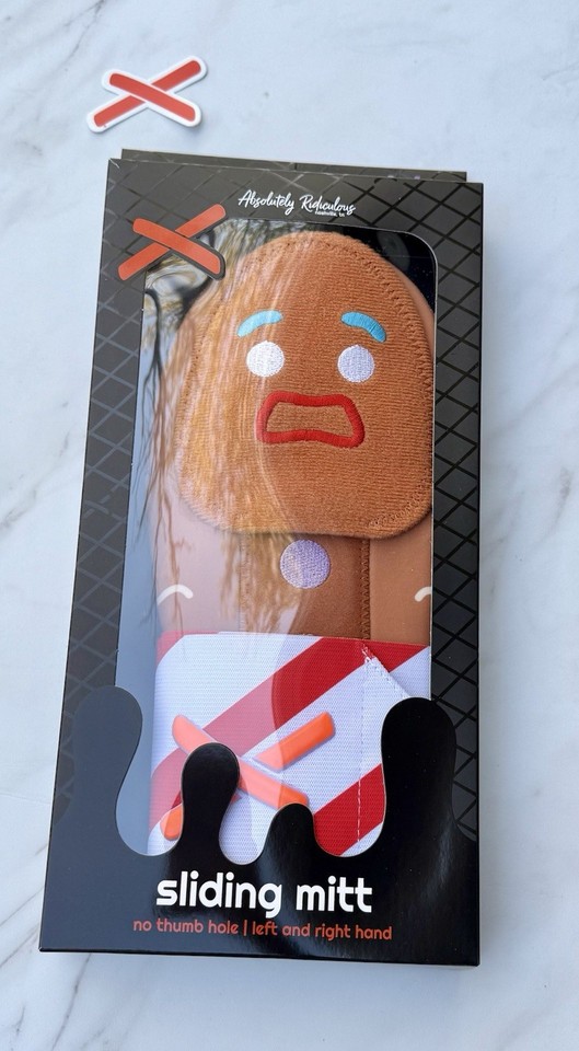 Aria Absolutely Ridiculous 🎅🏻 STANDARD ADULT Gingerbread Man Sliding ...