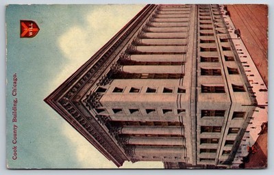 1913 Chicago, IL Postcard - Cook County Building, Chicago | eBay