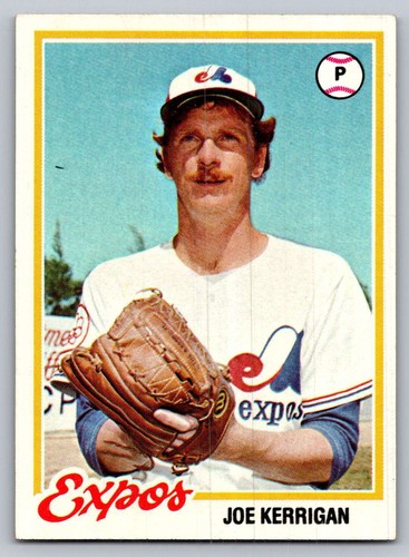 1978 Topps #549 Joe Kerrigan Expos | eBay