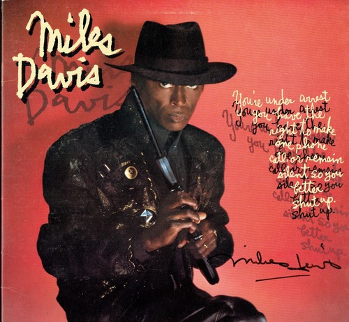 Miles Davis signed autograph You're Under Arrest Album Cover BAS ...