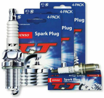 DENSO TWIN TIP TT SPARK PLUGS for Ford LASER KE 1.6L B6T TURBO 4 CYL. X ...