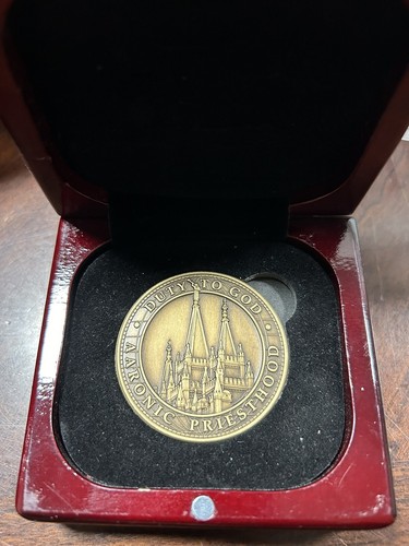 LDS Mormon Young Men Duty To God Challenge Coin Priesthood Personal ...